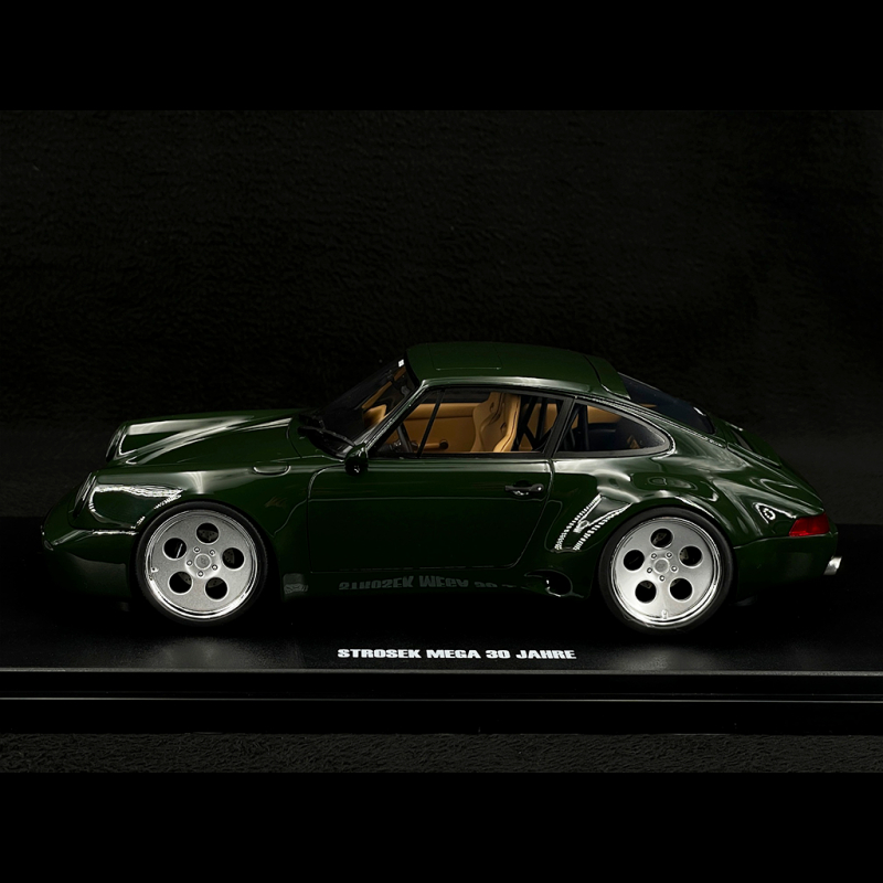 Porsche 911 Strosek Coupe 30 years 2024 Dark Green 1/18 GT Spirit GT482