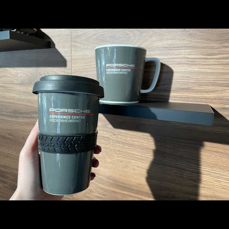 Duo Tasse Porsche + Mug Experience Center Hockenheimring Gris