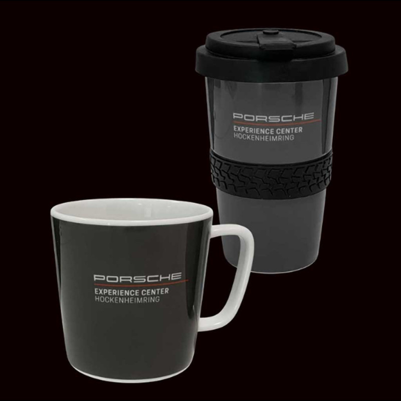 Set of 2 Porsche Mug Experience Center Hockenheimring Grey