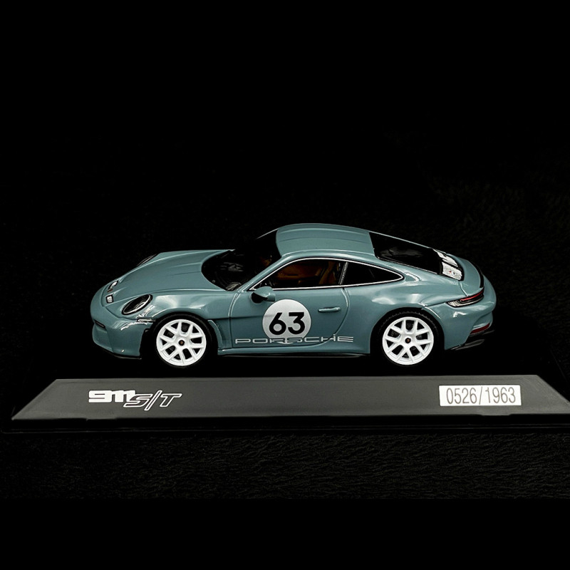 Porsche 911 S/T Type 992 2023 Shore Blue Metallic 1/43 Spark WAP0203120R0ST