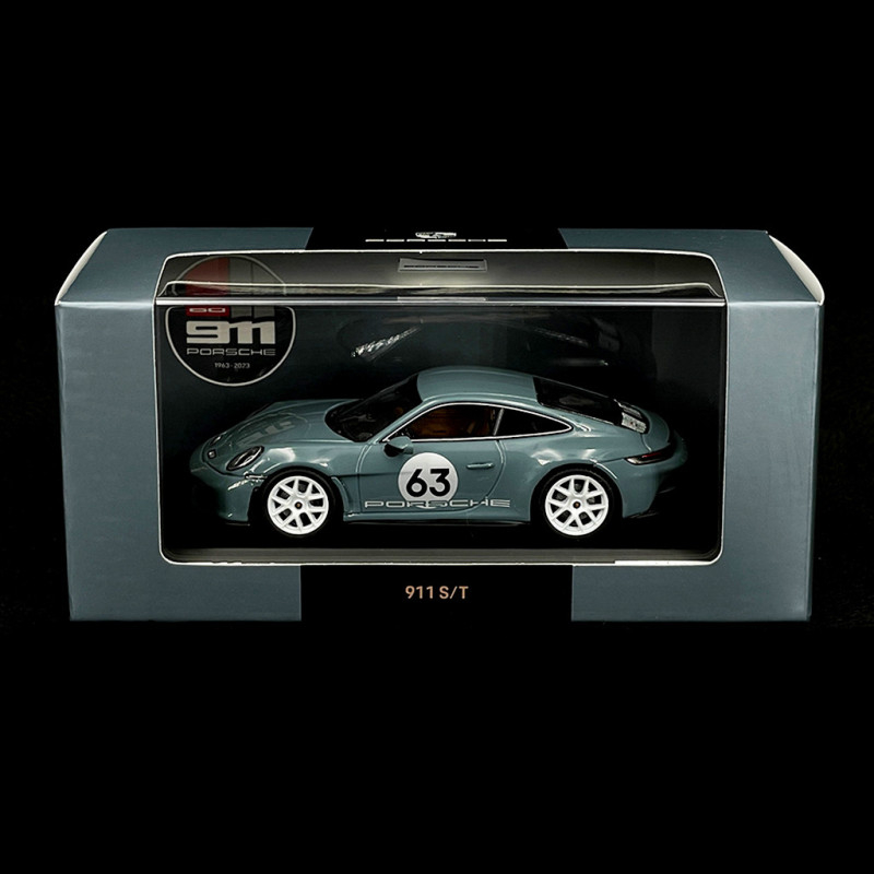 Porsche 911 S/T Type 992 2023 Shore Blue Metallic 1/43 Spark WAP0203120R0ST