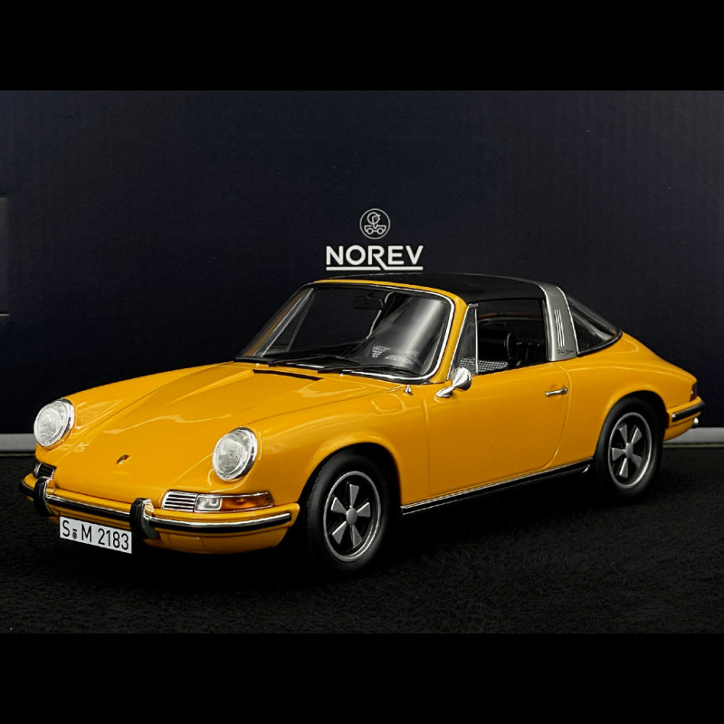 Porsche 911 T 2.2 Targa 1970 Orange Signal 1/18 Norev 187220