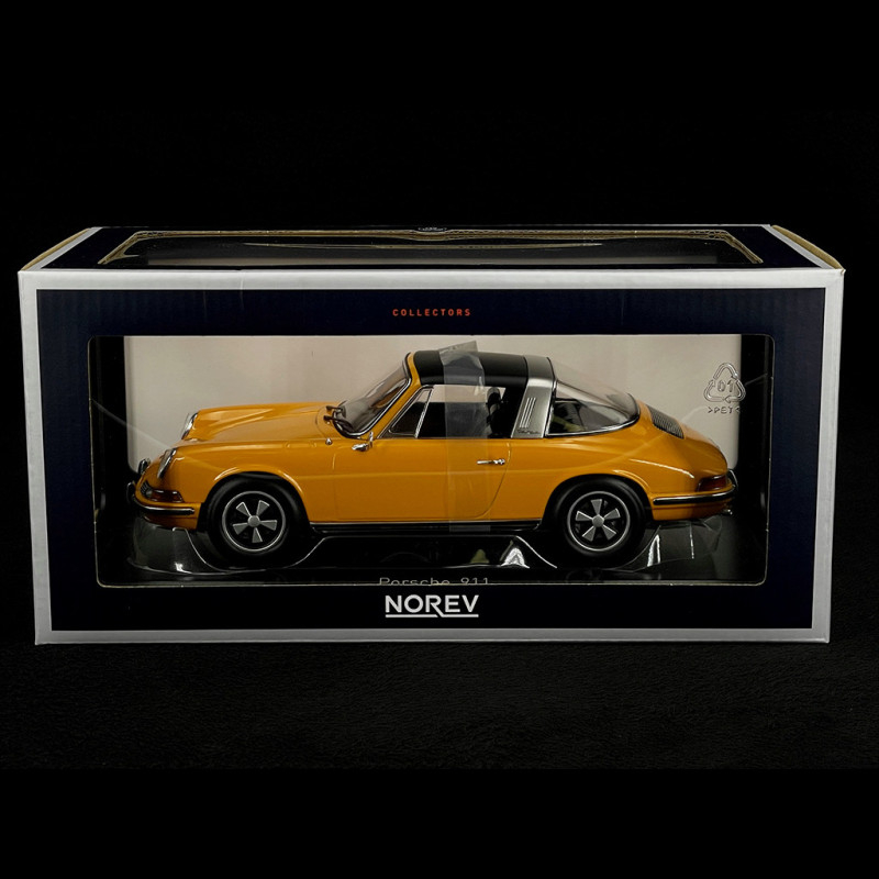 Porsche 911 T 2.2 Targa 1970 Orange Signal 1/18 Norev 187220