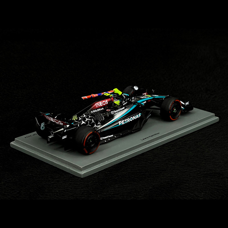 Lewis Hamilton Mercedes-AMG W15E n° 44 Winner GP England 2024 F1 1/43 ...