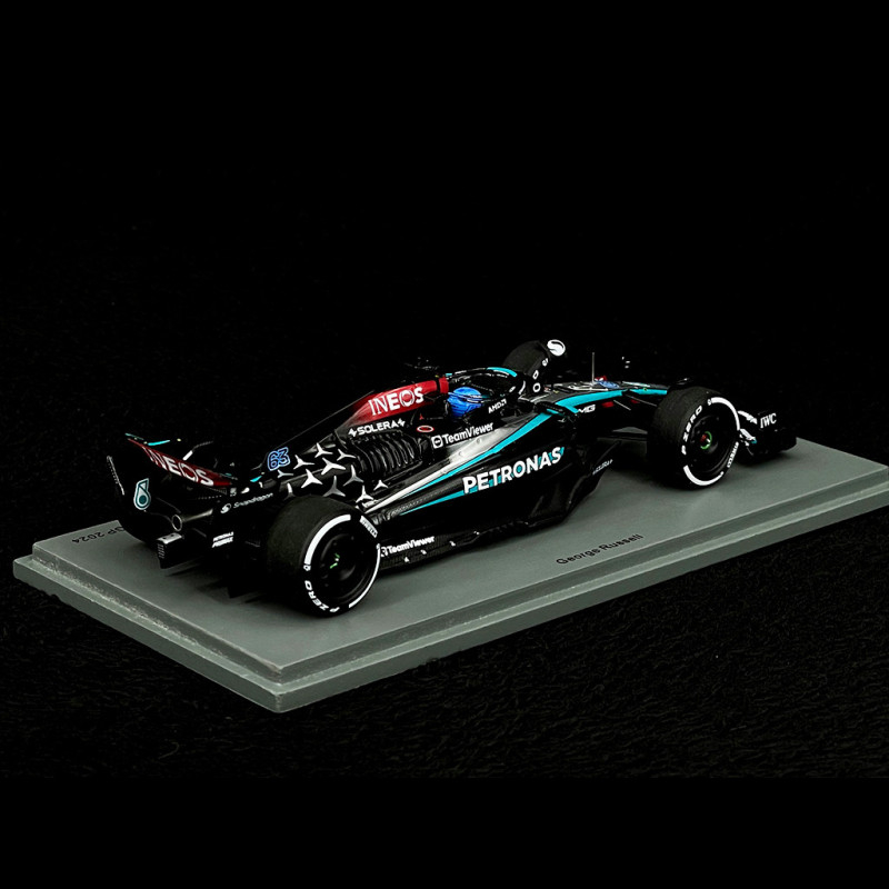 George Russell Mercedes-AMG W15E n° 63 Vainqueur GP Autriche 2024 F1 1/ ...