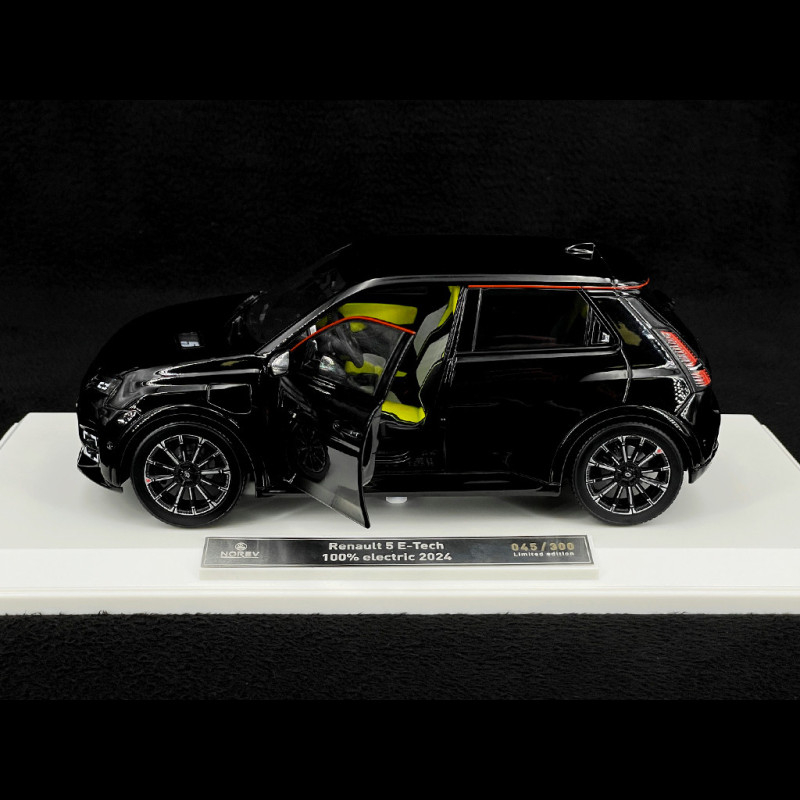 Renault 5 E-Tech 2024 Starry Black 1/18 Norev 185503