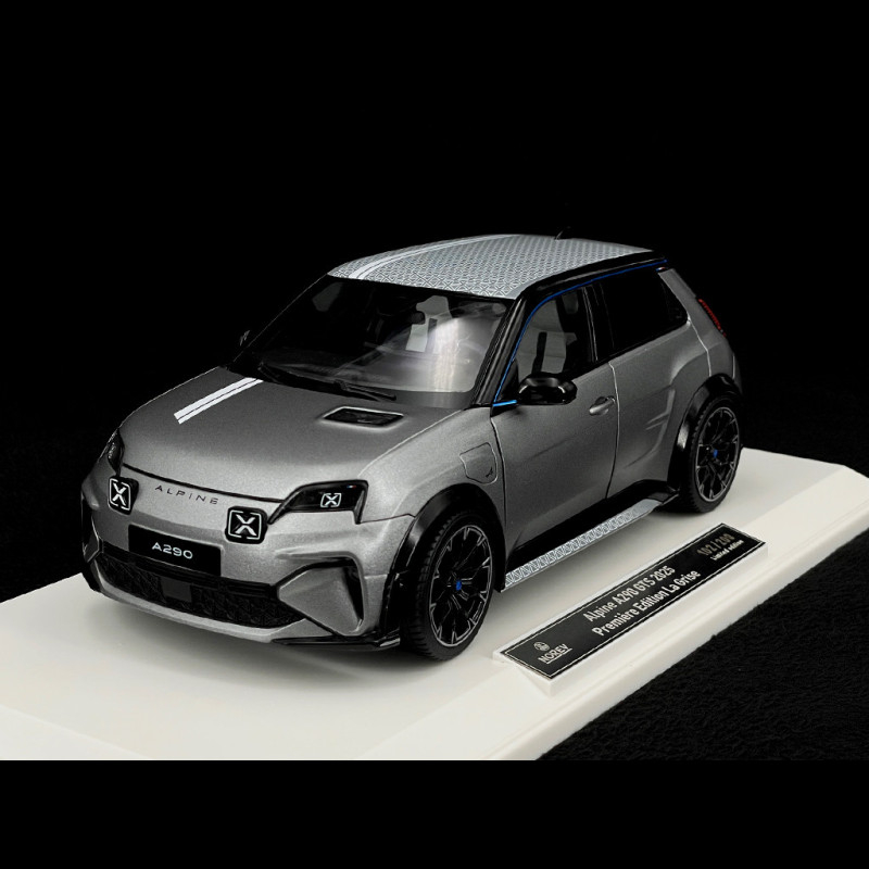 Alpine A290 GTS Premiere Edition La Grise 2025 Silver 1/18 Norev 185454