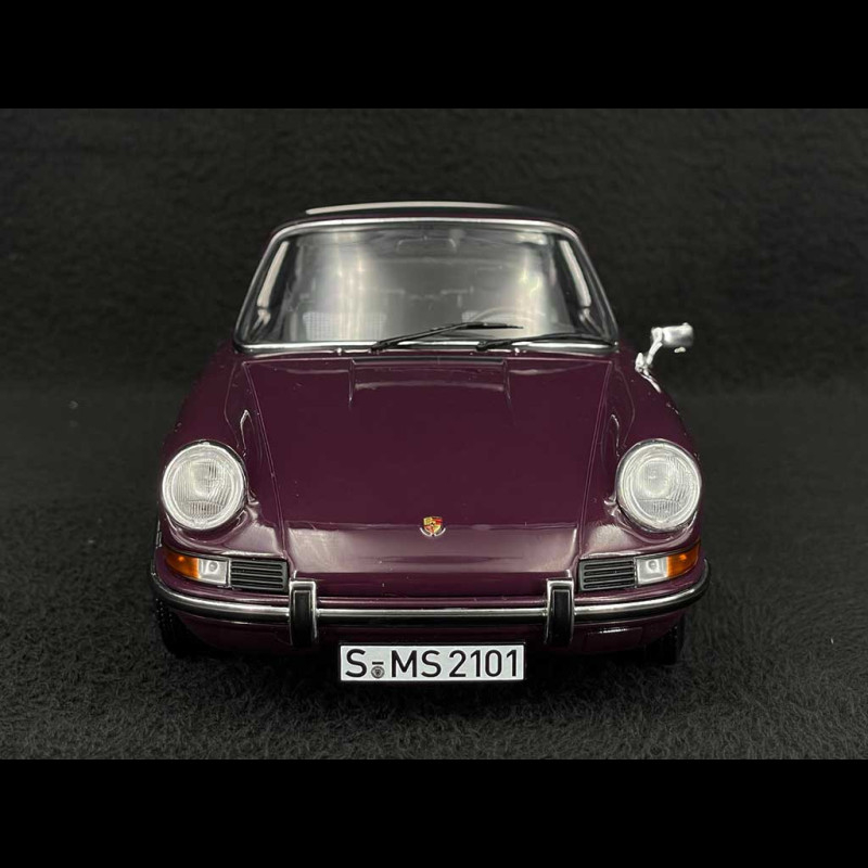 Porsche 911 2.2 E Targa 1971 Purple Lilac 1/18 Norev 187644