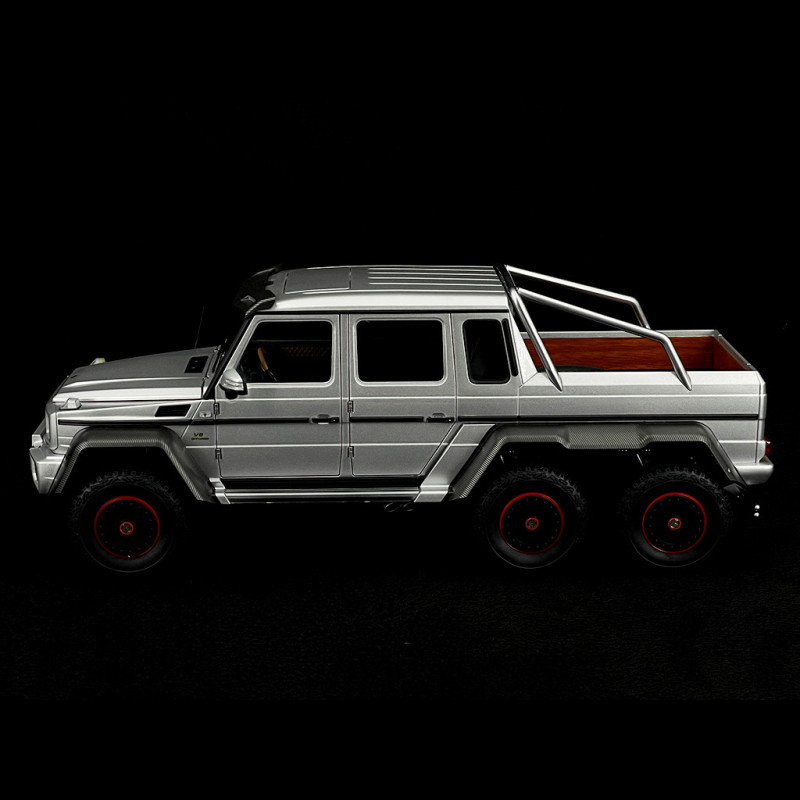 Mercedes-AMG G-Class G63 6x6 2013 Silver 1/18 Autoart 76301