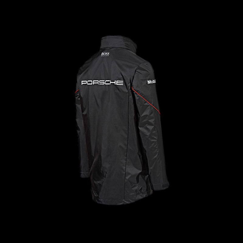 Porsche Jacket Motorsport BOSS / Hugo BOSS Black Windbreaker WAP438P0MS ...