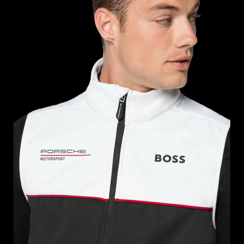 Porsche Jacket Motorsport BOSS / Hugo BOSS Sleeveless Softshell Black ...