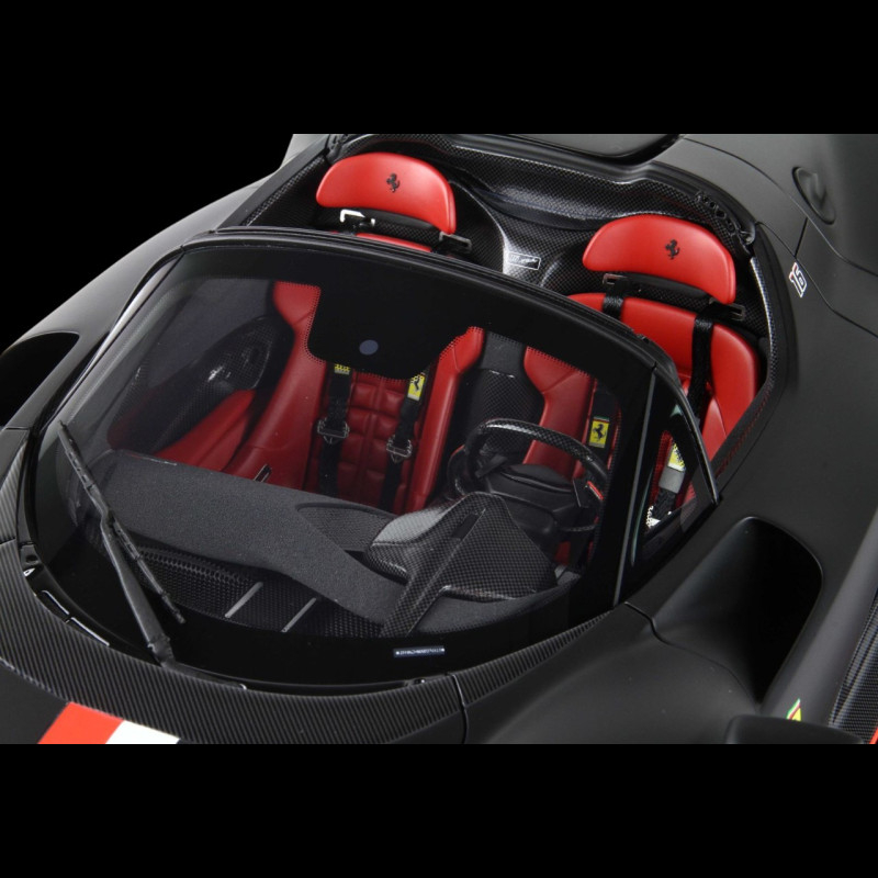 Ferrari Daytona SP3 Serie Icona Charles Leclerc 2022 Noir Mat Nero ...