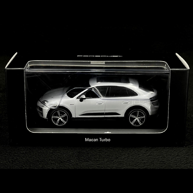 Porsche Macan Turbo H2 2024 Gris Glacé 1/43 Solido WAP0200700RMAT