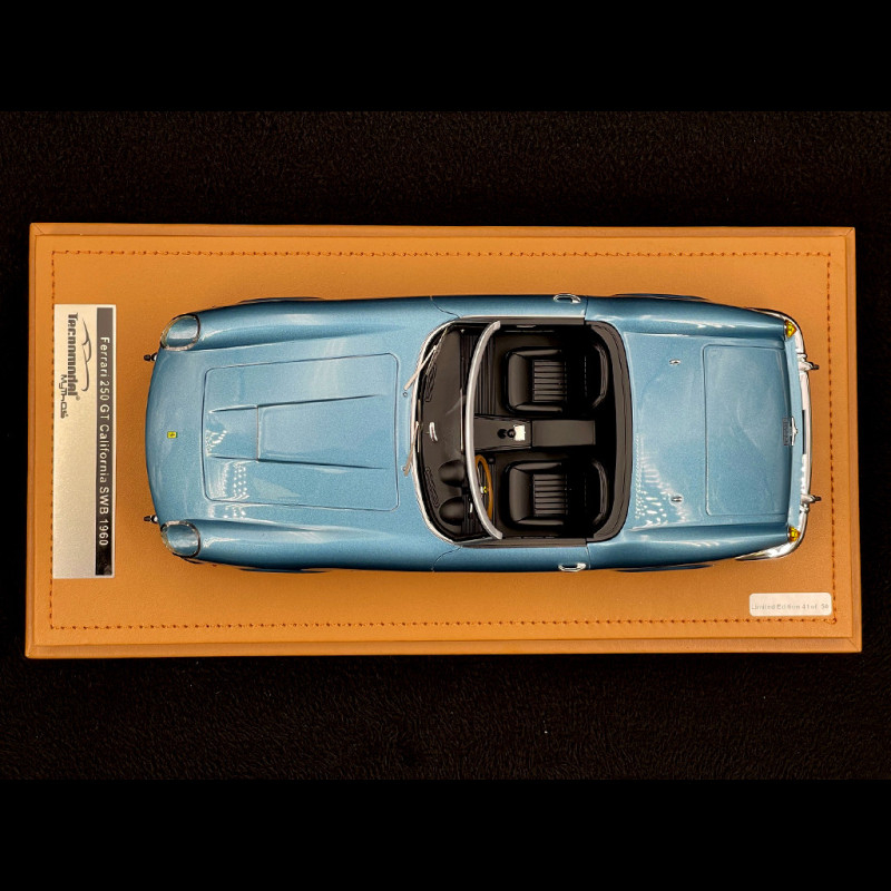 Ferrari 250 GT SWB California Spider 1960 Bleu Clair Metallique 1/18 ...