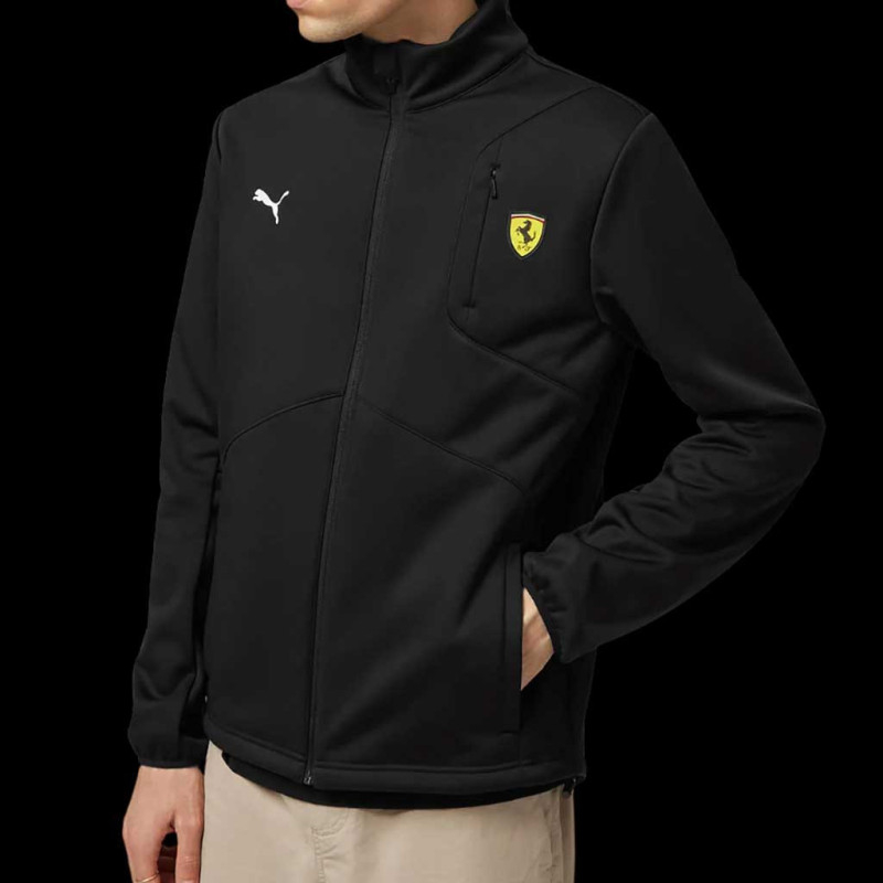 Ferrari Jacke Günstige F1 Leclerc / Hamilton Team Puma Schwarz ...