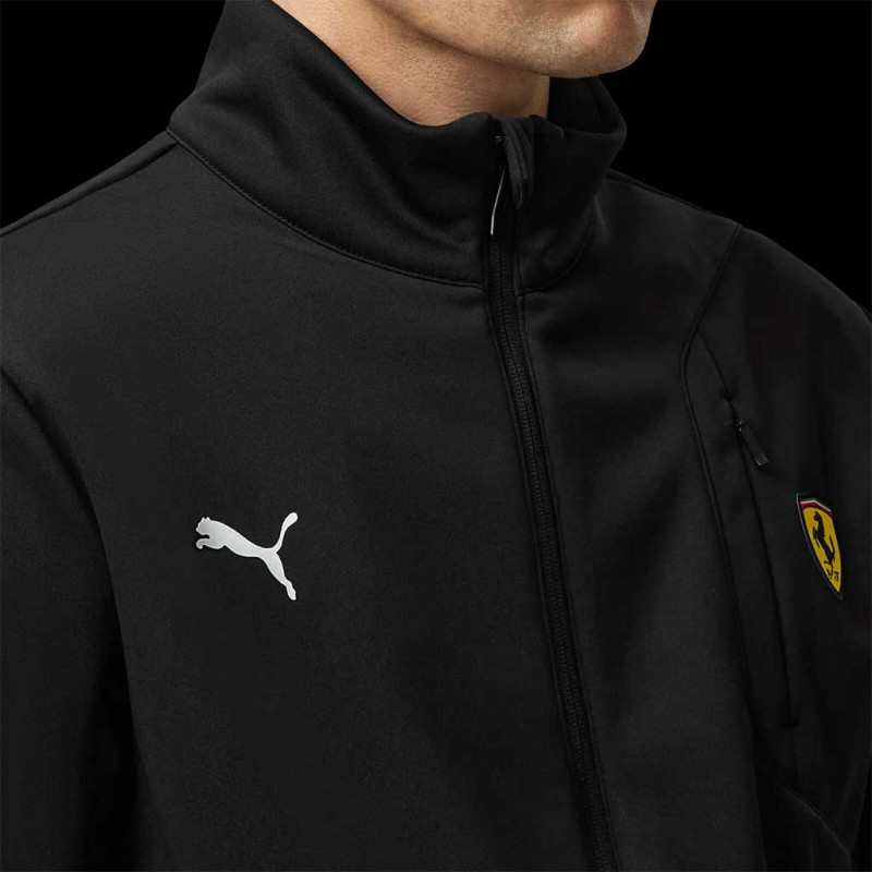Ferrari Jacke Günstige F1 Leclerc / Hamilton Team Puma Schwarz ...