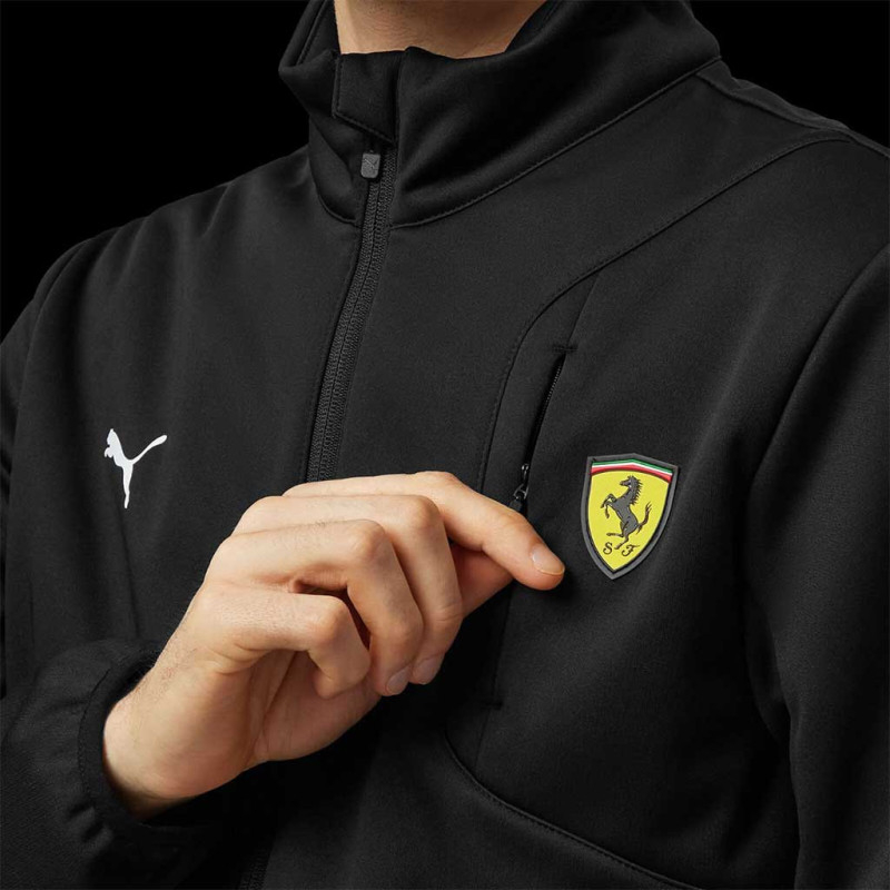 Ferrari Jacke Günstige F1 Leclerc / Hamilton Team Puma Schwarz ...