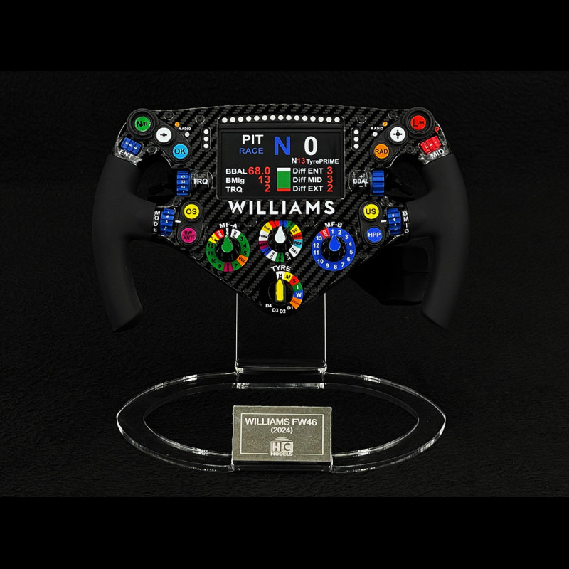 Volant Williams FW46 2024 F1 1/2 Hand Craft Models HC202701