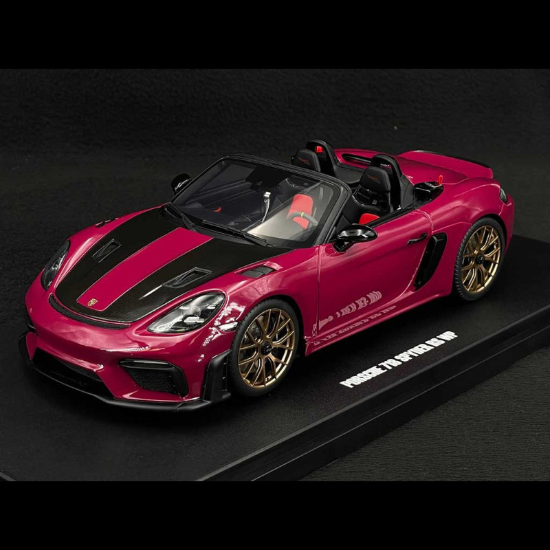 Porsche 718 Boxster Spyder RS 2023 Ruby Star Neo 1/18 GT Spirit GT486