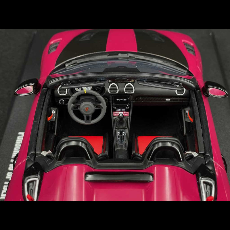 Porsche 718 Boxster Spyder RS 2023 Ruby Star Neo 1/18 GT Spirit GT486