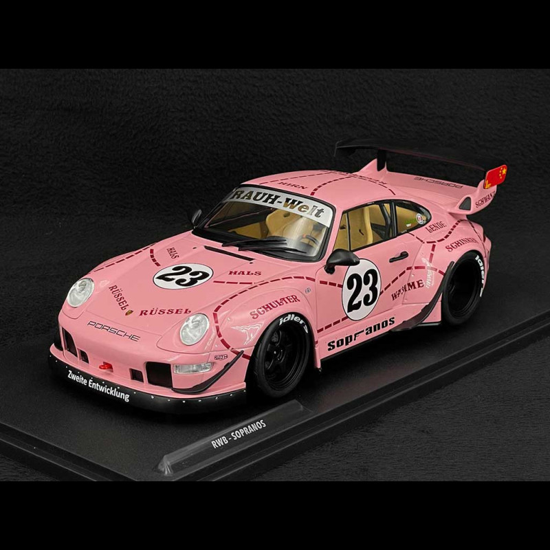 Porsche 911 Type 993 RWB Rosa Sau Sopranos 2020 Rosa 1/18 Solido S1808503