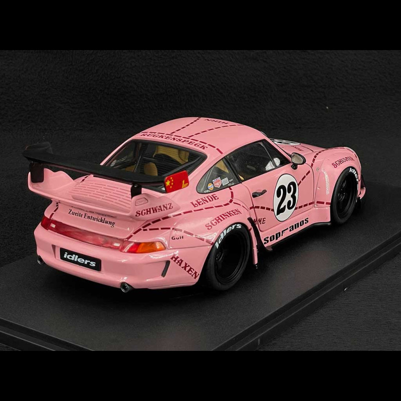 Porsche 911 Type 993 RWB Pink Pig Sopranos 2020 Rose 1/18 Solido S1808503