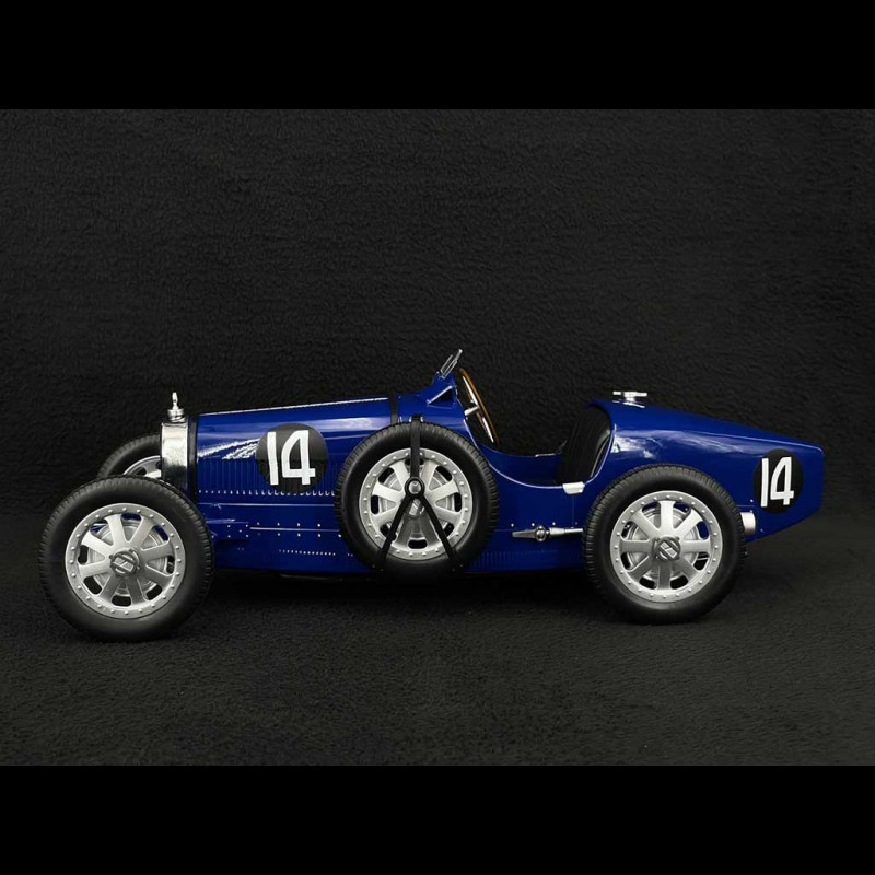 Bugatti Type 35 1925 n° 14 Bleu Foncé 1/12 Norev 125703