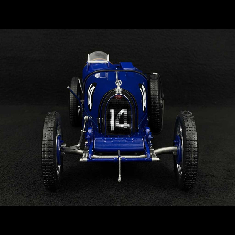 Bugatti Type 35 1925 n° 14 Bleu Foncé 1/12 Norev 125703
