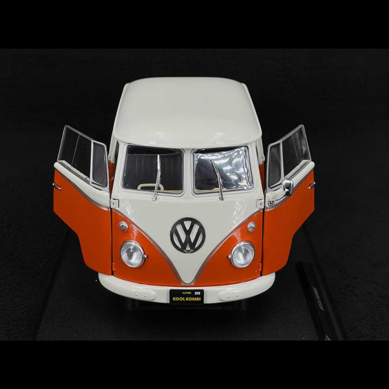 Volkswagen Transporter T1 Kool Kombi 1950 Orange / White 1/18 Solido ...