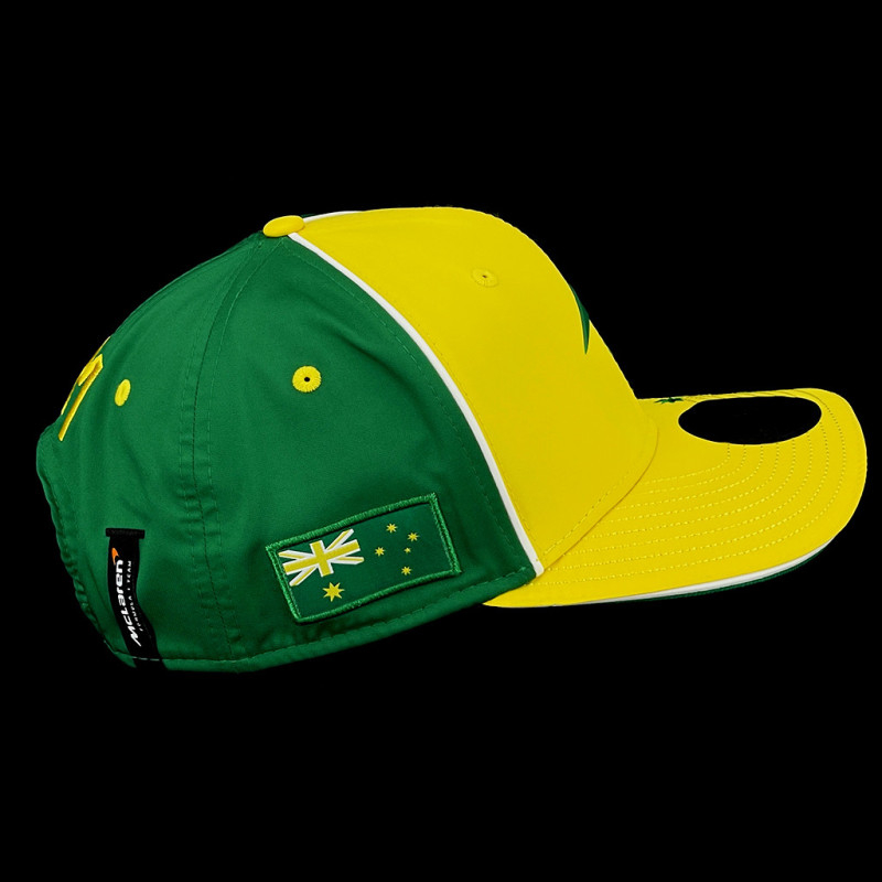 McLaren Hat F1 Team Oscar Piastri n° 81 Australian GP New Era Green ...