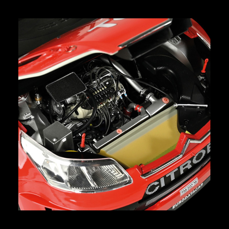 Citroën ASSEMBLED Kit C4 WRC n° 1 Winner Rallye Monte-Carlo 2008 Loeb 1/8 Ixo Models