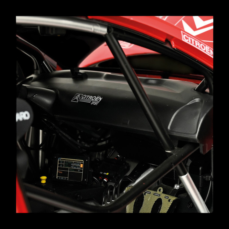 Kit MONTÉ Citroën C4 WRC n° 1 Vainqueur Rallye Monte-Carlo 2008 Loeb 1/ ...