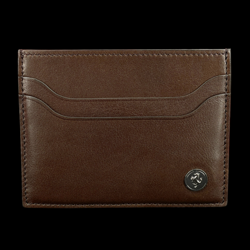 Ferrari Card Holder Tod's Brown Leather L2758