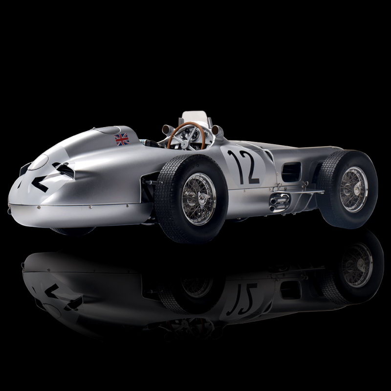 Kit Mercedes-Benz W196 R n° 12 Moss F1 1954 with Engine Sound 1/8 Ixo ...
