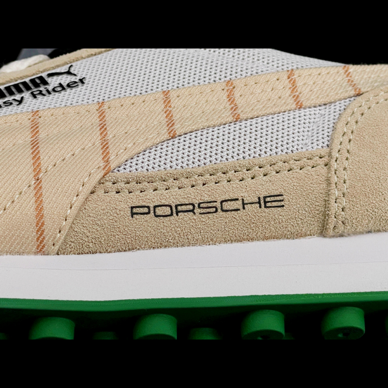 Porsche Shoes 911 Easy Rider Puma Blanc Alpin / Vert 308649-02 - unisex