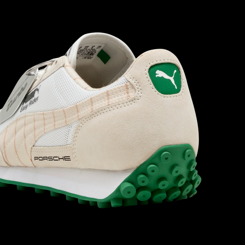 Porsche Schuhe 911 Easy Rider Puma Blanc Alpin / Vert 308649-02 - unisex