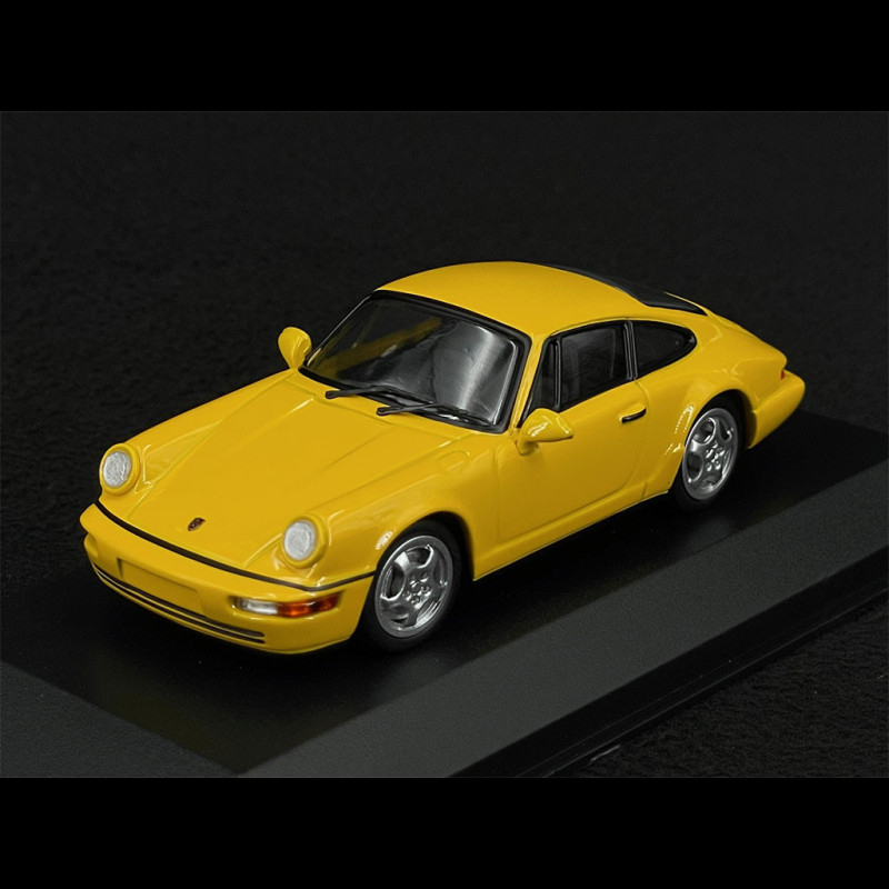 Porsche 911 Carrera 2 Type 964 1992 Speed Yellow 1/43 Minichamps 940062920
