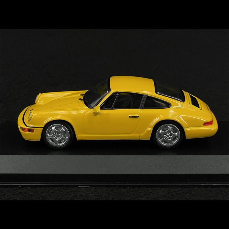 Porsche 911 Carrera 2 Type 964 1992 Speed Yellow 1/43 Minichamps 940062920