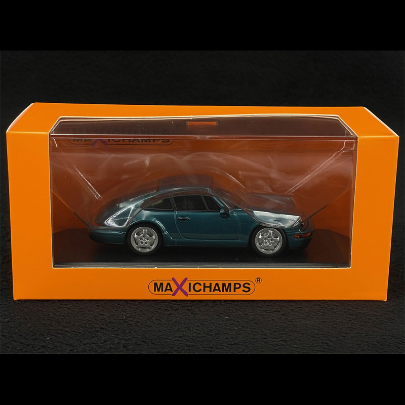 Porsche 911 Carrera 2 Type 964 1992 Metallic Turquoise Blue 1/43 ...