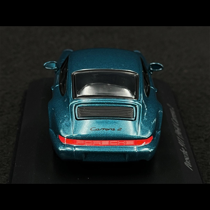 Porsche 911 Carrera 2 Type 964 1992 Metallic Turquoise Blue 1/43 ...