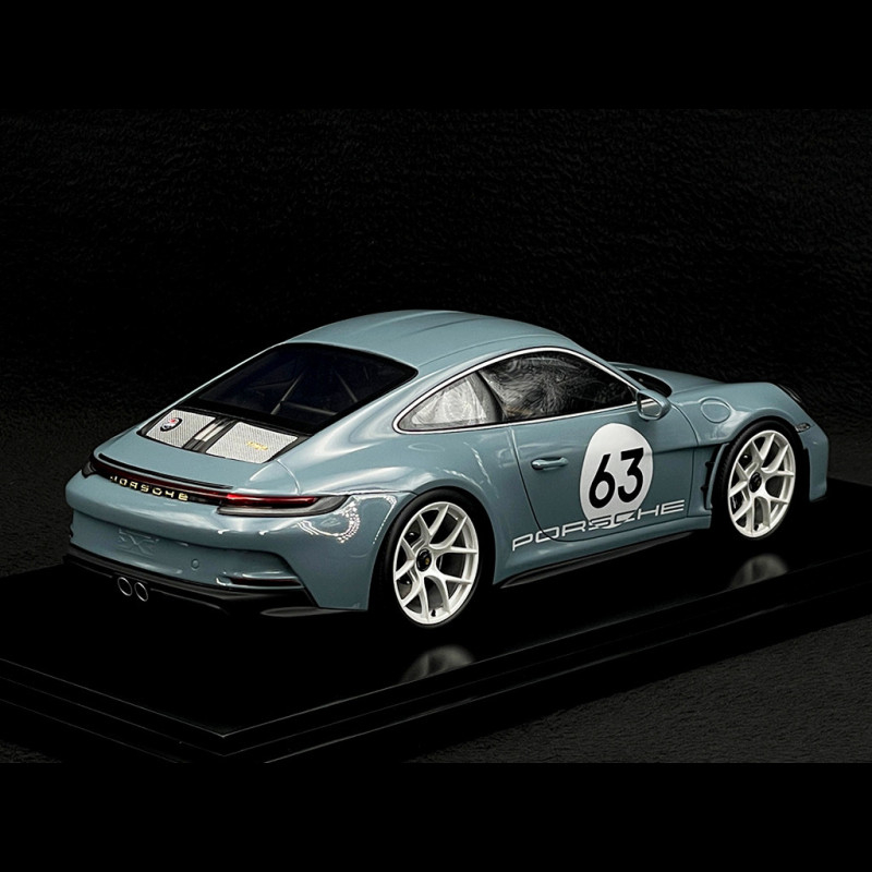Rare Copy 092/911 Porsche 911 S/T Type 992 2023 Shore Blue Metallic 1/ ...