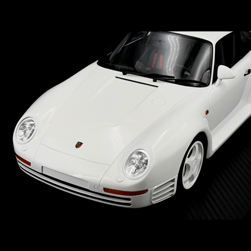 Porsche 959 Sport 1983 Blanc Grand Prix 1/12 TrueScale Models TSM120013