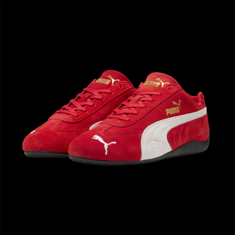 Speedcat Shoes Puma Sport Sneaker Red / White 398846-02