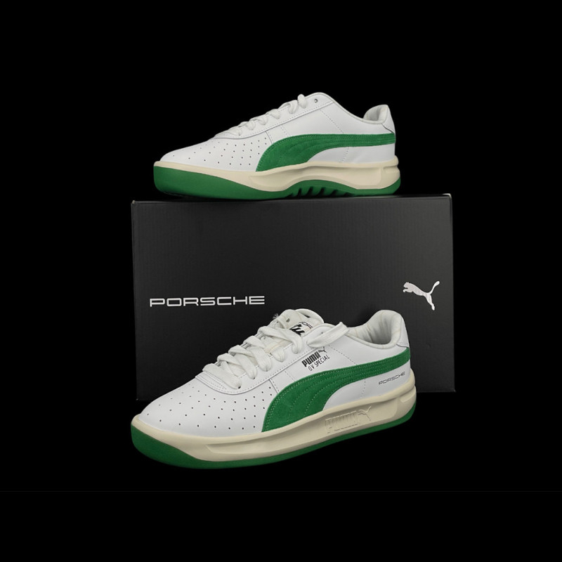 Porsche Shoes 911 Puma GV Special Sneakers Alpine White / Green 311458 ...