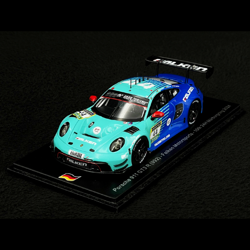 Porsche 911 GT3 R Type 992 n° 44 10th 24h Nürburgring 2024 1/43 Spark SG949