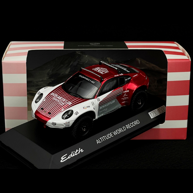 Porsche 911 Typ 992 Edith Höhenrekord Chile 2023 Romain Dumas 1/43 ...