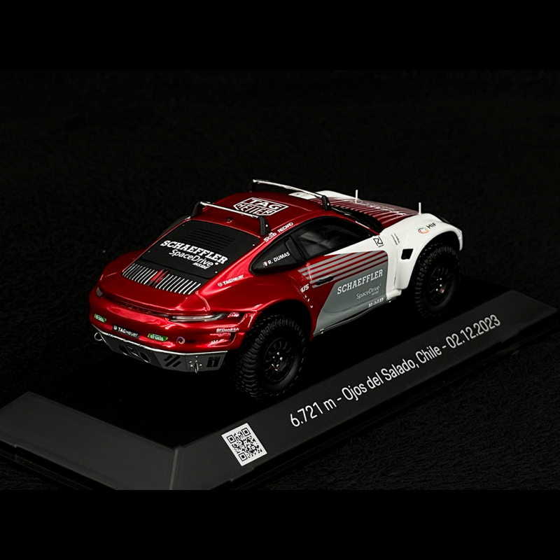 Porsche 911 Type 992 Edith Altitude Record Chile 2023 Romain Dumas 1/43 ...
