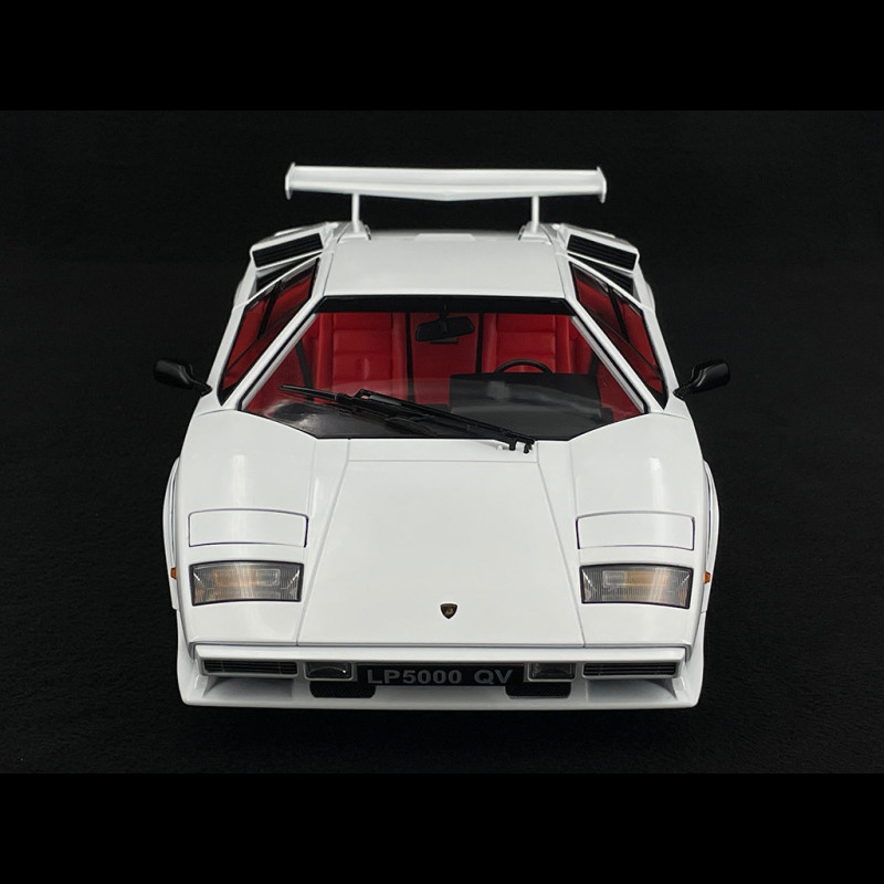 Lamborghini Countach LP 5000 QV 1985 White 1/12 KK Scale KKDC120142