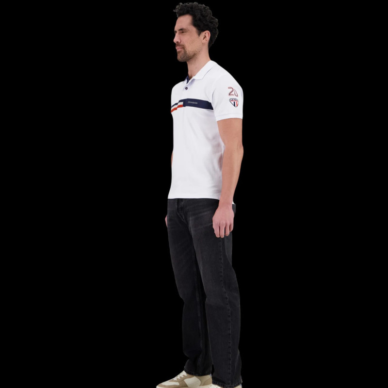 Steve McQueen Polo 24h Le Mans White - mens SQ251POM01-000