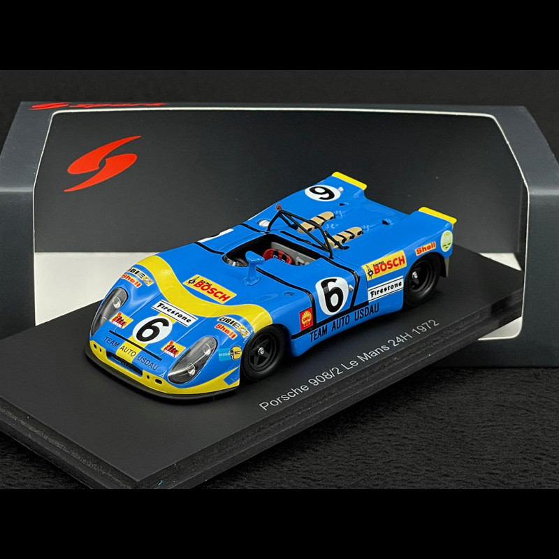 Porsche 908/2 n° 6 24h Le Mans 1972 1/43 Spark S9775